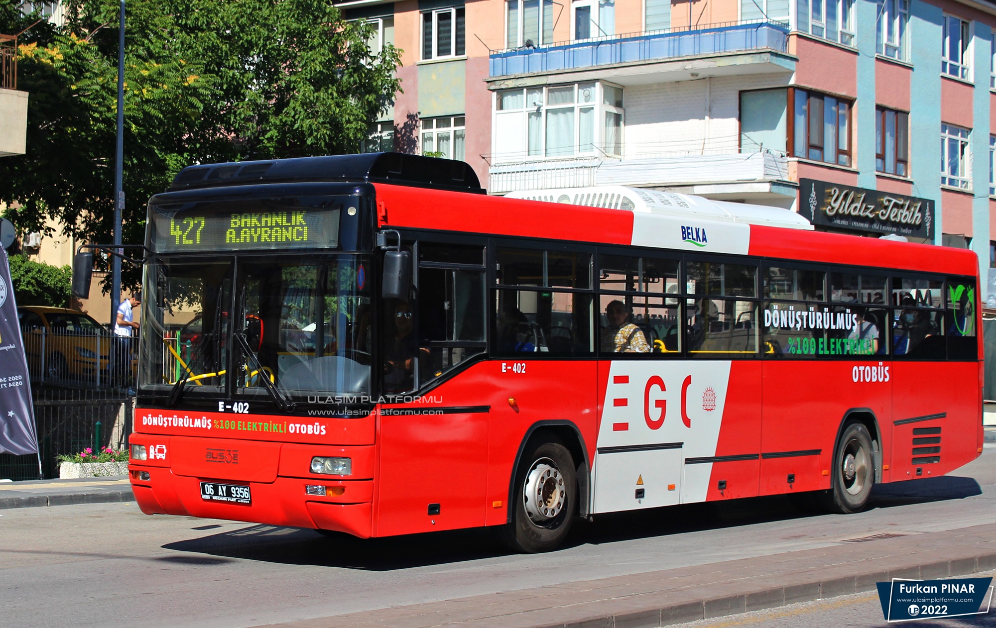 Ulaşım Platformu - EGO | Dönüştürülmüş Elektrikli Otobüsler